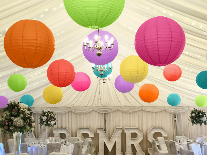 Paper Lantern Company | Buy Paper Hanging Lanterns | Nylon Lanterns
